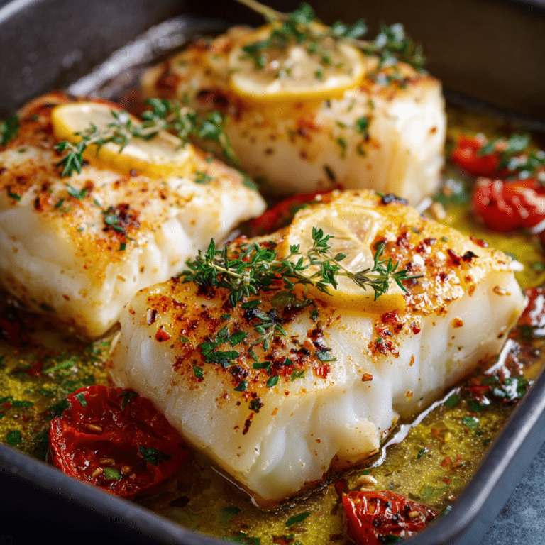 Baked Cod