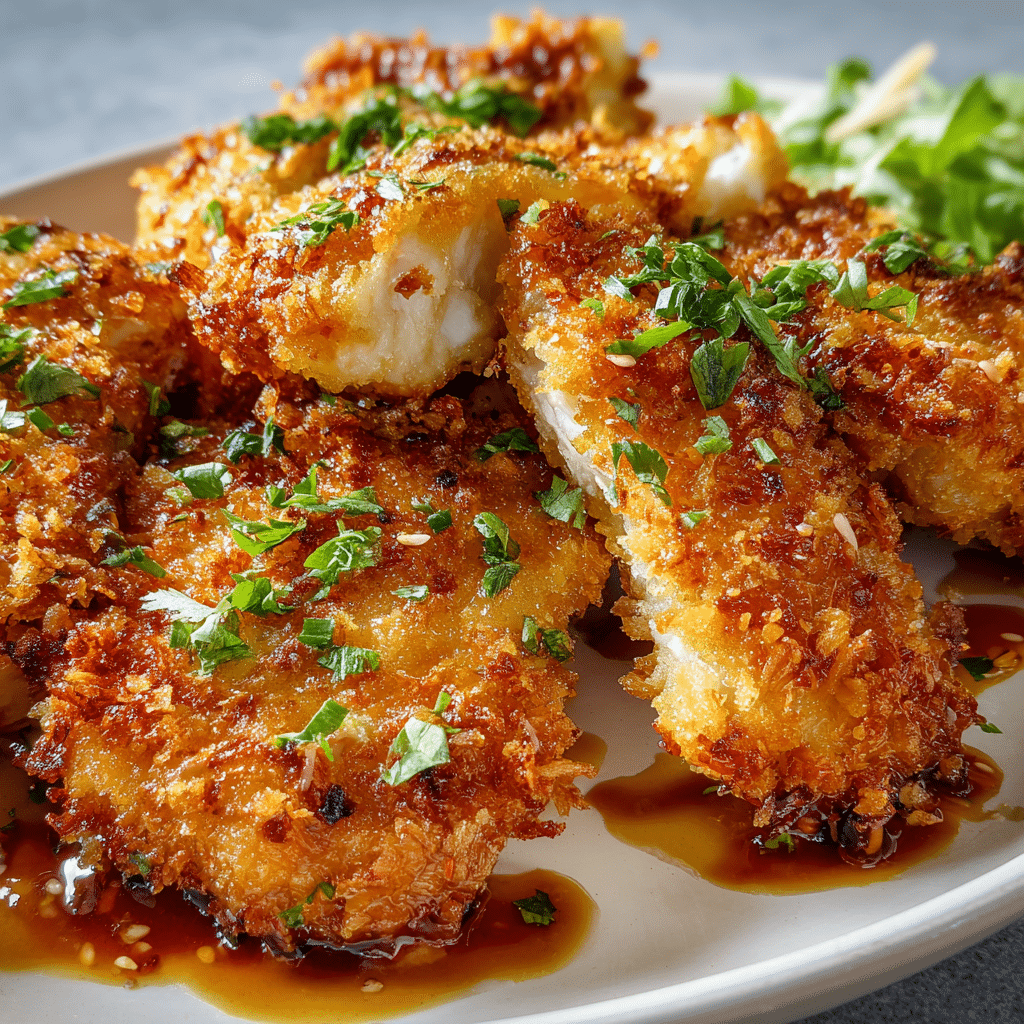Crunchy Coconut Chicken
