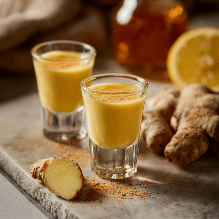 Ginger Shots Recipe
