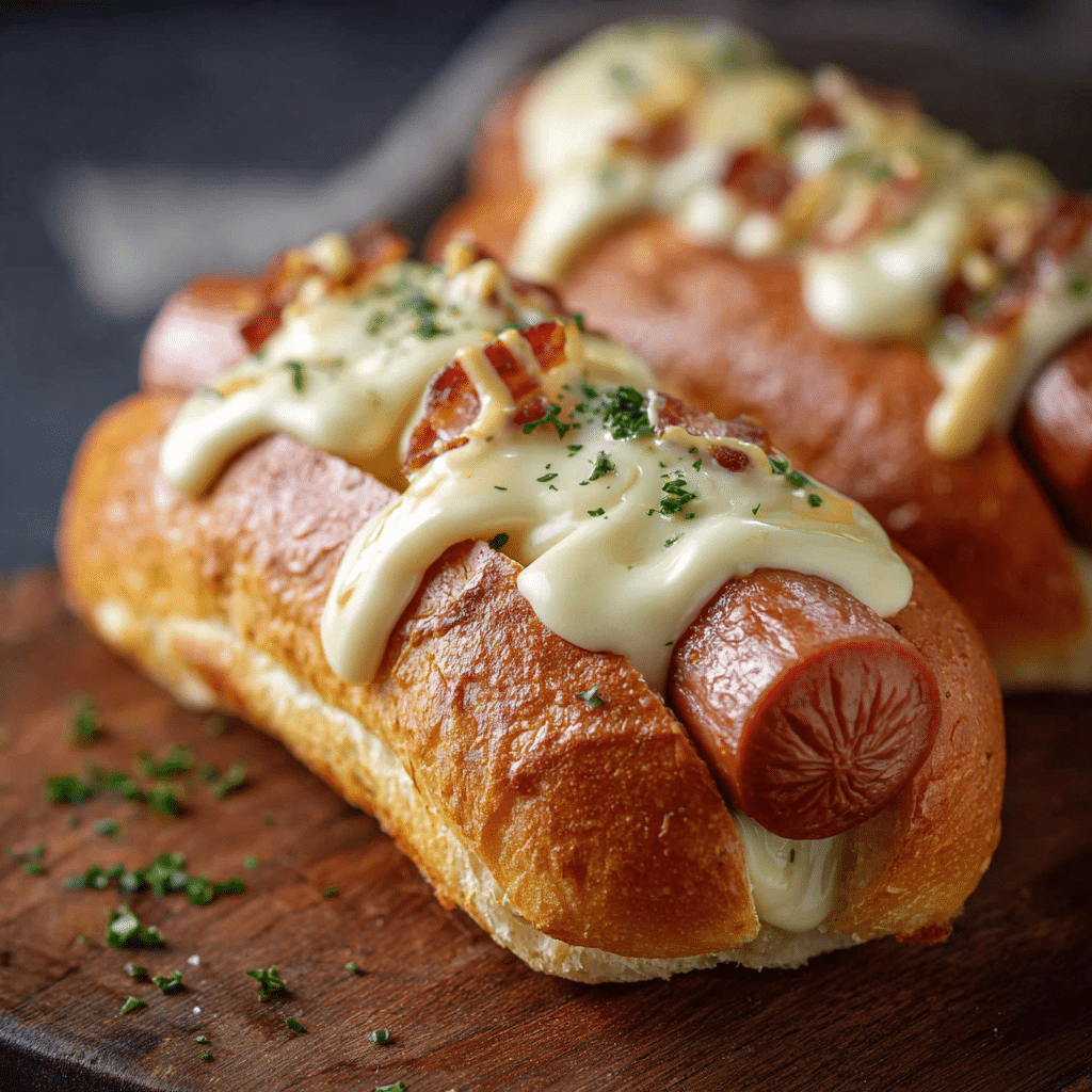 Cordon Bleu Hot Dogs
