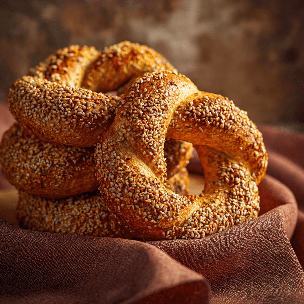 Turkish Simit Bread Rings
